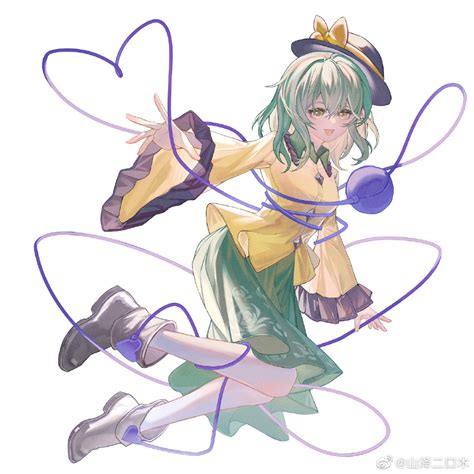 Yamazawa Erguchi Komeiji Koishi Touhou Chinese Commentary