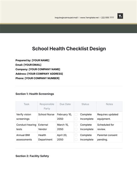 Free Pre Surgery Checklist Template To Edit Online