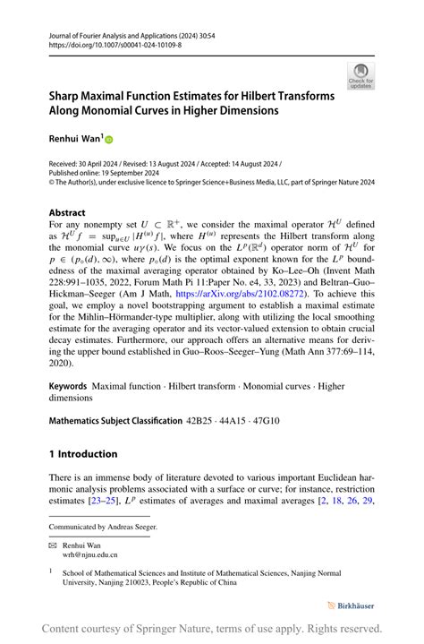 Sharp Maximal Function Estimates For Hilbert Transforms Along Monomial