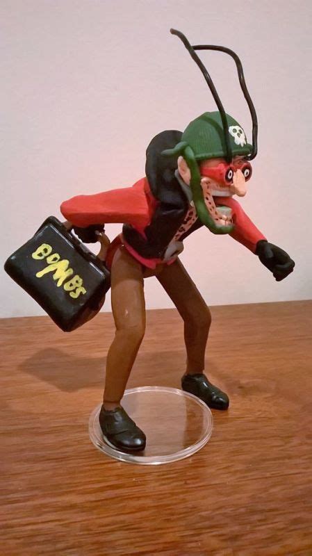 The Evil Midnight Bomber What Bombs At Midnight Tick Custom Action Figure
