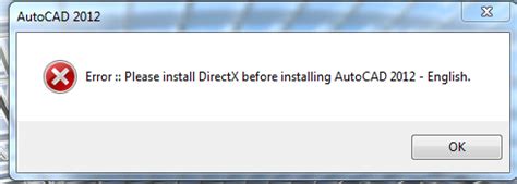 AutoCad Directx Problem AutoCAD Bugs Error Messages Quirks AutoCAD Forums
