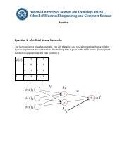 Backpropagation Examples Pdf Practice Question Artificial Neural Networks Xor Function Is
