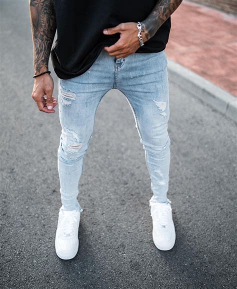 Light Jeans Mens Style Lincoln Thigpen