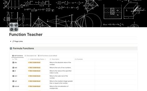 🎛 Function Teacher Template Notion Marketplace