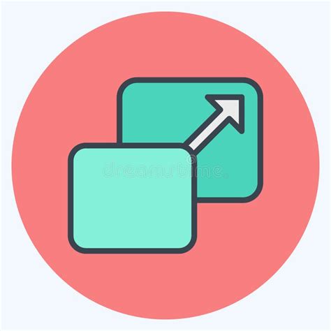 Icon Scale Related To Graphic Design Tools Symbol Color Mate Style Simple Design Editable