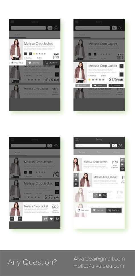 Mobile App Ui Mockup For Ecommerce Website Freelancer