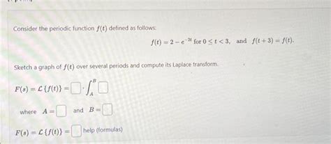 solved consider the periodic function f t defined as