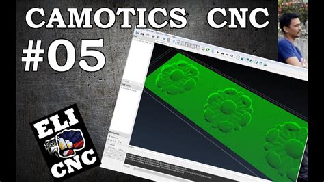 Camotics Cnc Vid 005 Circle Flower 3d Design Youtube