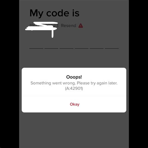 I Cant Make A Tinder Account Due To Not Receiving A Verification Code