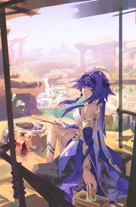 Candace Genshin Impact Drawn By Innocentaoi Danbooru