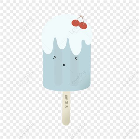 여름 손으로 그린 아이스크림 Png 일러스트 무료 다운로드 Lovepik