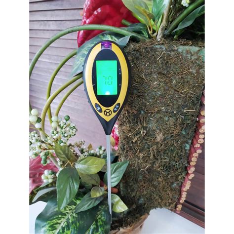Jual Mediatech Soil Meter 4 In1 Soil Survey Instrument PH Meter Tanah Digital B19005
