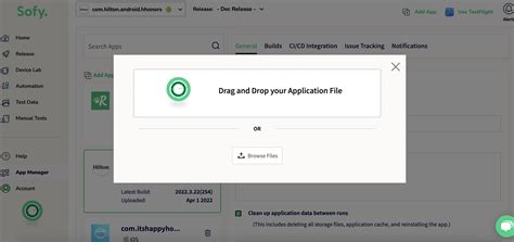 Enterprise Build Support Sofy Support Docs No Code Automation Testing Platform Help