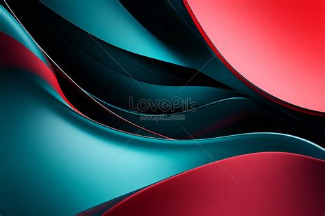 빨간색과 녹색 초록 곡선