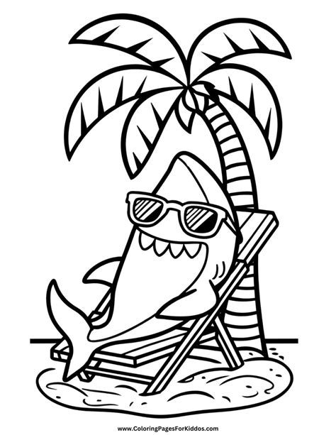 Shark Coloring Pages 10 Free Printable Pdf Sheets