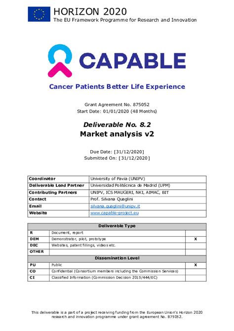 Pdf The Eu Framework Programme For Research And Innovation