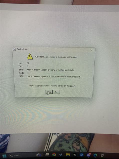 script errors r ffxiv