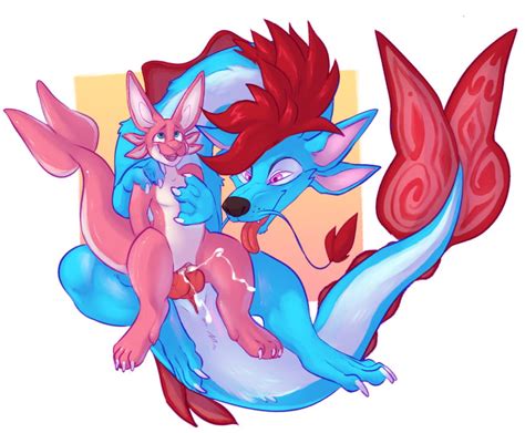 Rule 34 2 Penises Amphibian Animal Genitalia Animal Penis Anthro