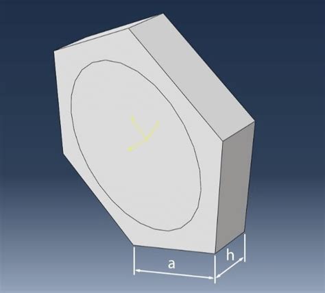 A Hexagonal Unit Cell Model Download Scientific Diagram