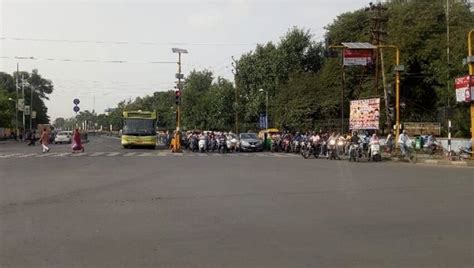 Unsafe Crossing And Occupation Of Zebra Crossing By Desperate Motor