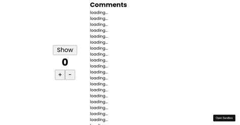 Explore Memoization Codesandbox