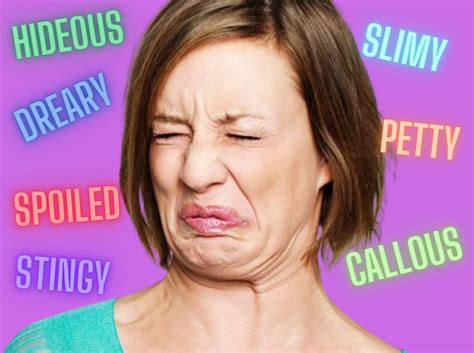 10 негативных прилагательных для описания людей предметов и ситуаций Liveonenglish — Livejournal