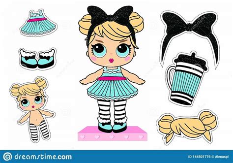 Картинки Кукла лол с одеждой 39 шт 2420