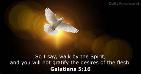 Galatians 516 Bible Verse
