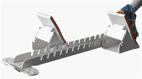 Woman Athlete Starting Pose With Block 3d Model 149 3ds Blend C4d Fbx Max Ma Lxo Obj