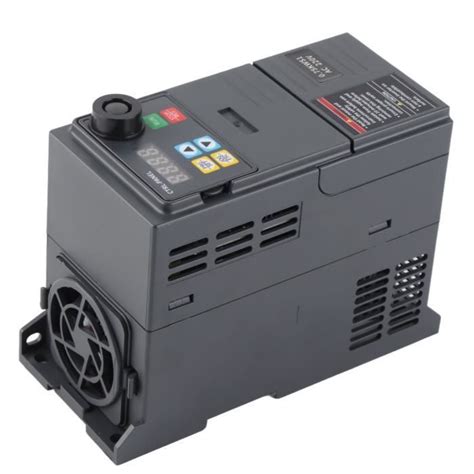 Variateur De Fréquence 1 à 3 Phases Variateur De Fréquence Outillage Alimentation 0 75 Kw 1 Cv
