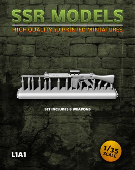 Ssr Models L1a1 3d Print Skala 135 Model Craft