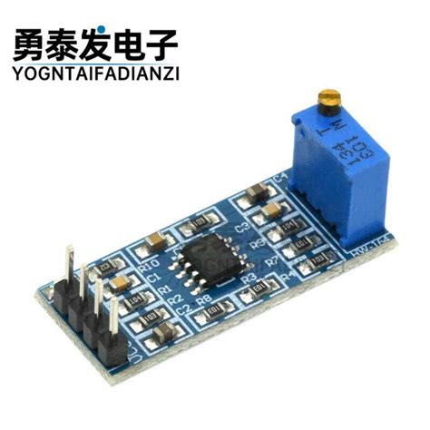 Lm358 100x Gain Signal Amplification Operational Amplifier Module