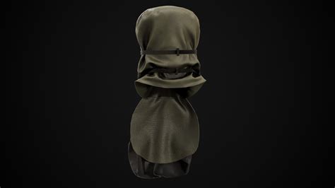 Gas Mask Scsr D Model TurboSquid