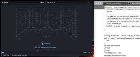 recursive load and dependency error on develop branch · issue 586 · doomemacs doomemacs · github