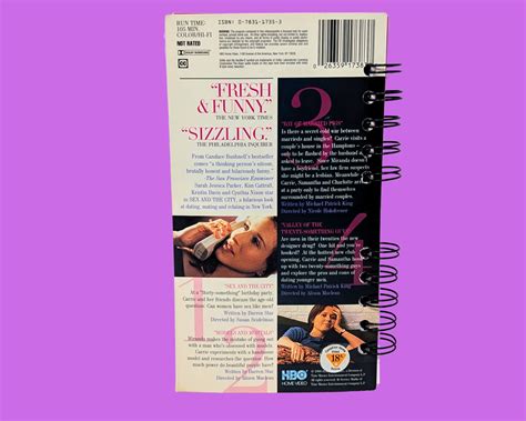 Sex And The City The Complete First Season Vhs Movie Notebook Myretrospectioninc