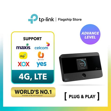 Tp Link G Lte Mifi Portable Wireless Wifi Direct Sim Modem Router M Shopee Malaysia