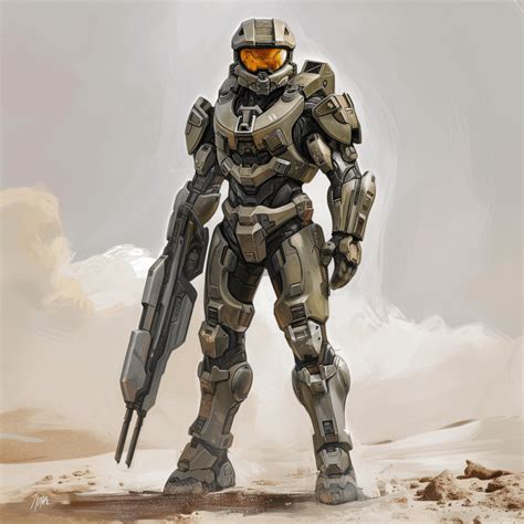 The Mk 6 Mod Is My Favorite Look For Chief But My Main Criticism Was No Waist Segment If The