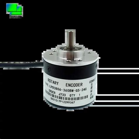Optical Encoder 360 Ppr Lpd3806 360bm G5 24c Ab Two Phase Incremental Optical Shaft 6mm Rotary