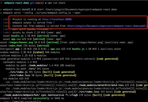 github yangin webpack react demo webpack integrated react demo