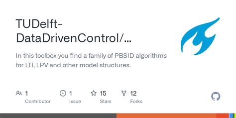 github tudelft datadrivencontrol predictor based subspace