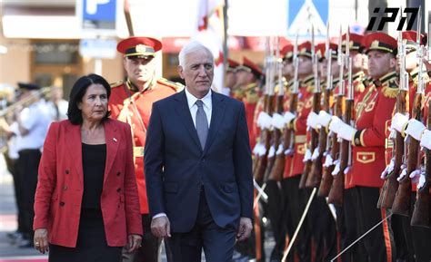 სალომე ზურაბიშვილი სომხეთის პრეზიდენტს ხვდება