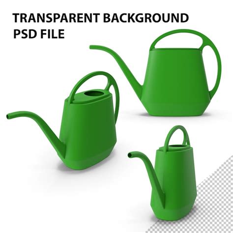 Premium Psd Watering Can Png