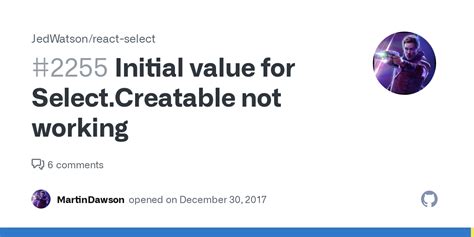 Initial Value For Select Creatable Not Working Issue 2255