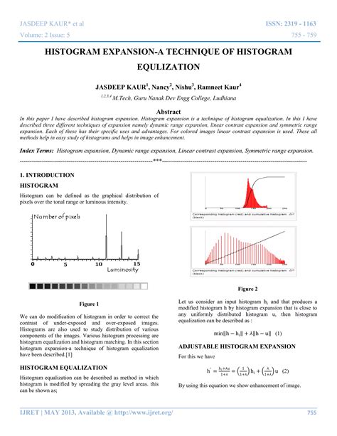 Histogram Equalization Pdf