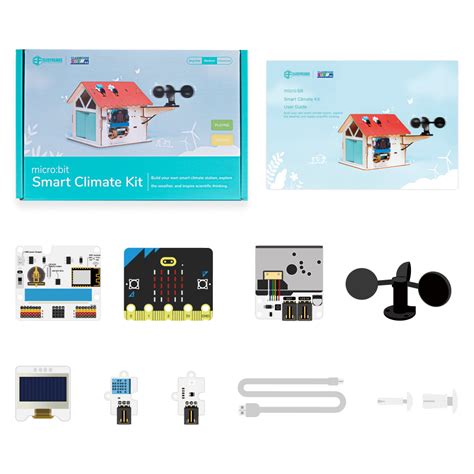 Elecfreaks Micro Bit Smart Climate Kit Designed Based On Micro Bit V2