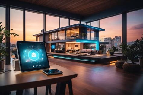 Premium Photo Modern Smart Home Management System Using Augmented Reality Smart Building The