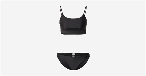 Only Bustier Bikini Amalfi Peek A Boo In Schwarz About You