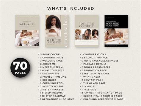 Client Welcome Packet Template Virtual Assistant Welcome Etsy