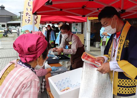 いわて南牛シイタケ人気 道の駅厳美渓 地産地消フェア一関Iwanichi Online 岩手日日新聞社
