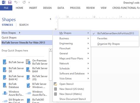 Add Biztalk Server Stencils For Visio 2013 To Toolboxpng Sandro
